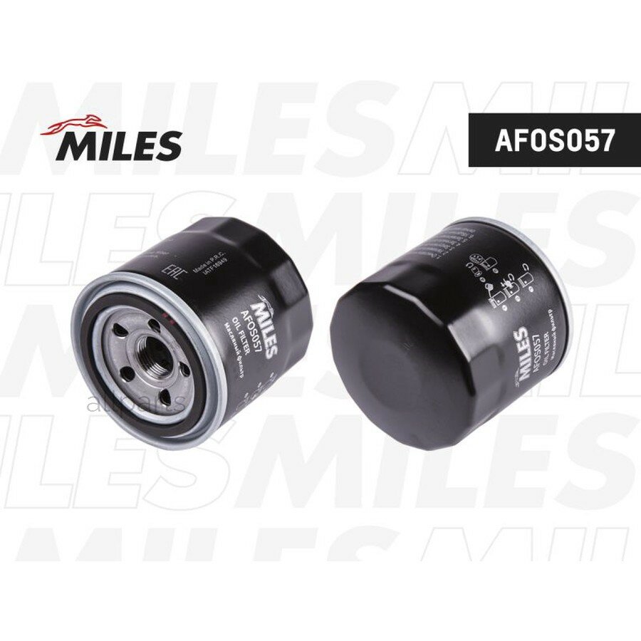 MILES AFOS057 Фильтр масляный HYUNDAI/KIA/MAZDA/MITSUBISHI/NISSAN