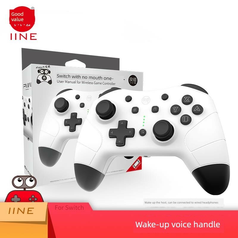 Хорошее ценность, оригинальный контроллер Switch2PRO NS OLED Bluetooth Lite, беспроводная вибрация, соматосенсорная