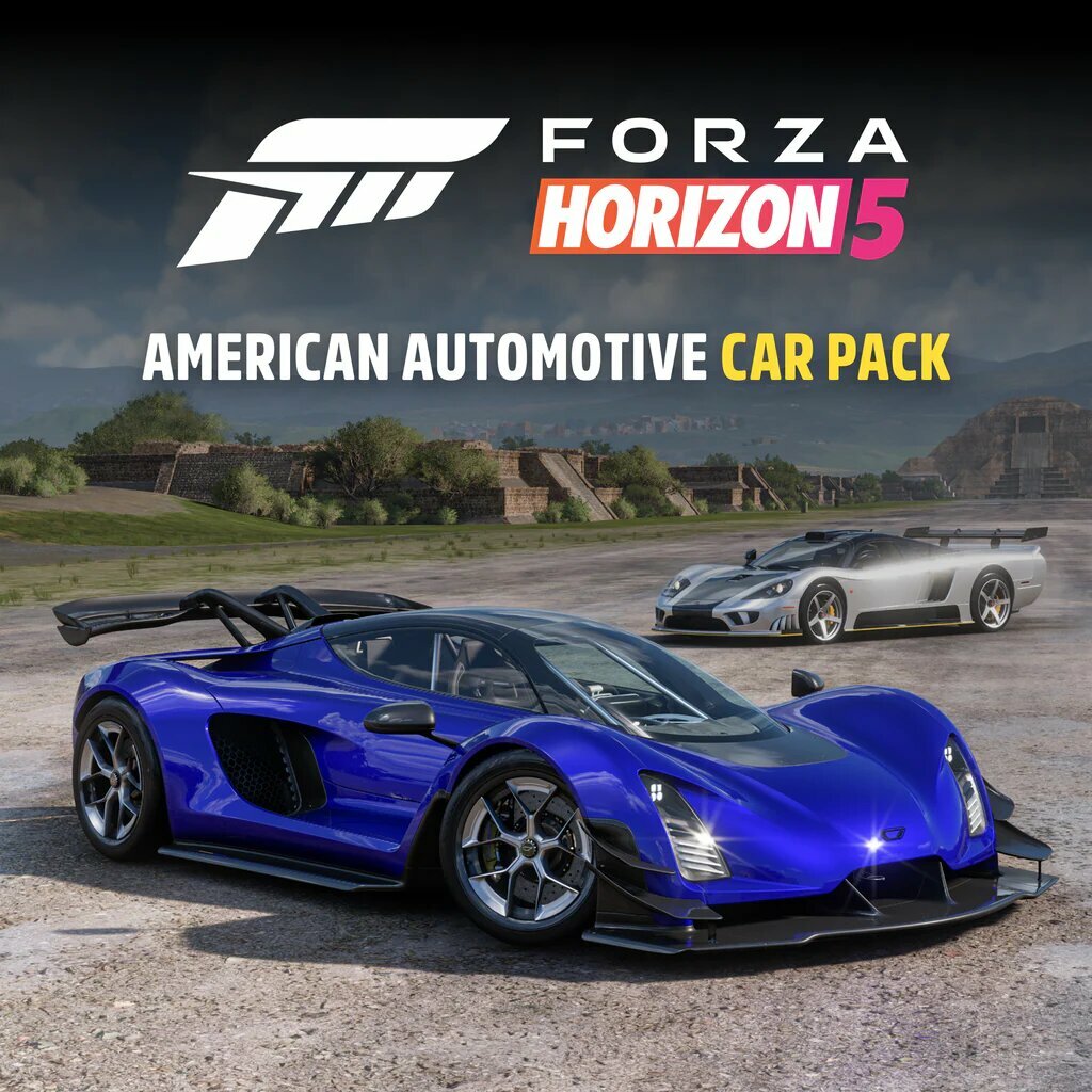 Дополнение Forza Horizon 5 American Automotive Car Pack, цифровое издание PlayStation 5, регион Турция / код пополнения баланса