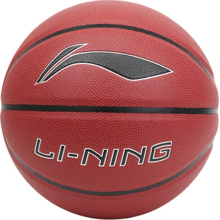 Баскетбольный мяч унисекс Li Ning Pu, коричневый, Размер 6