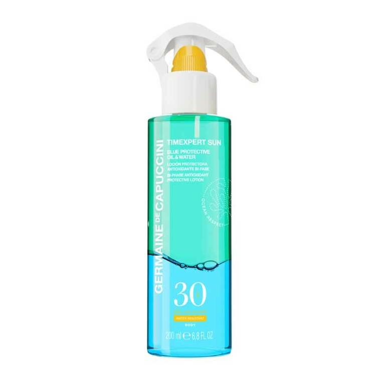 GERMAINE DE CAPUCCINI TE Sun Blue Protective Oil & Water Лосьон Испания 200 мл