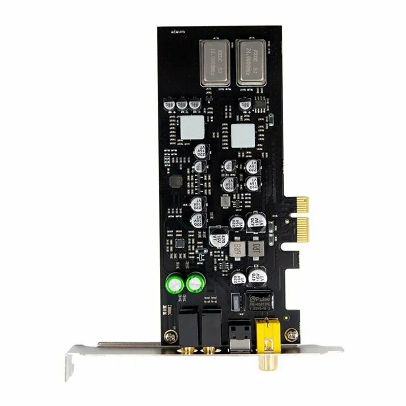 Внутренняя Звуковая Карта CM108AH PCIe X1, Оптоволоконная, Коаксиальная, Цифровая, HiFi, Не Требует Установки Драйверов.