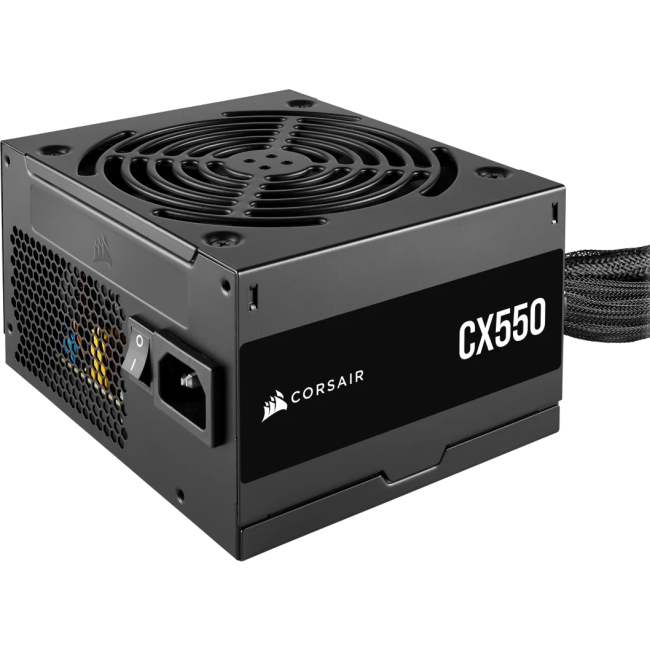 CP-9020277-EU Corsair Блоки питания/ Power Supply Corsair CX550, Model RPS0127, 550W 80+ Bronze (ATX, 2.31, Non-modula