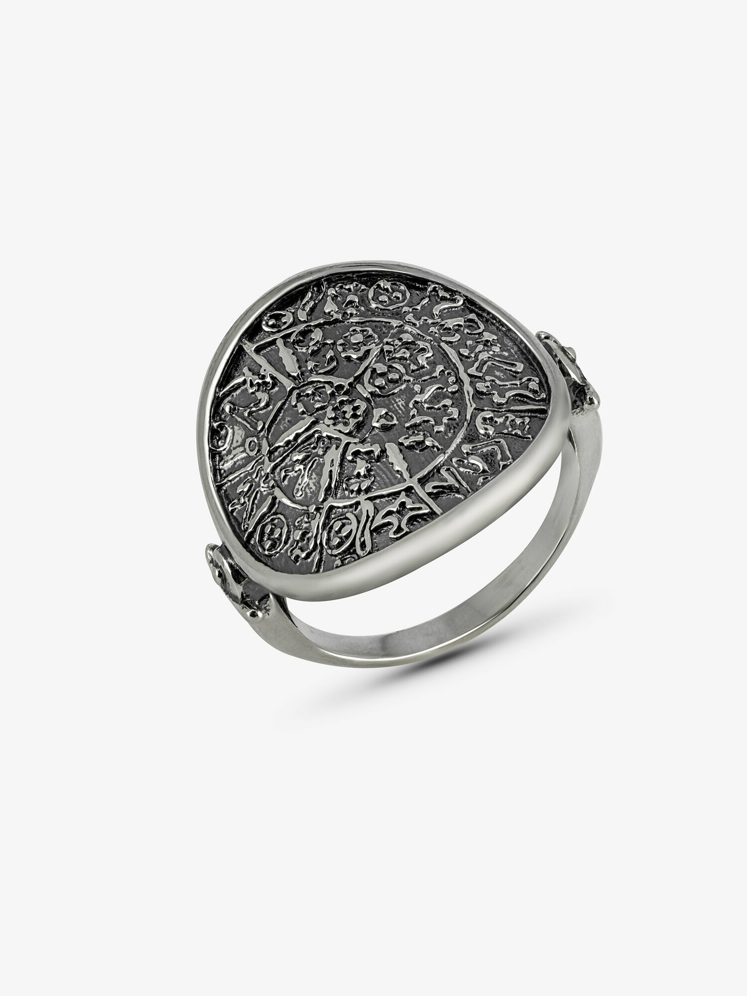 Кольцо L-Silver, серебро, 925 проба, размер 19.5, серебристый
