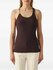 Топ Pinko Chain-link-strap ribbed-knit top, размер L, brown