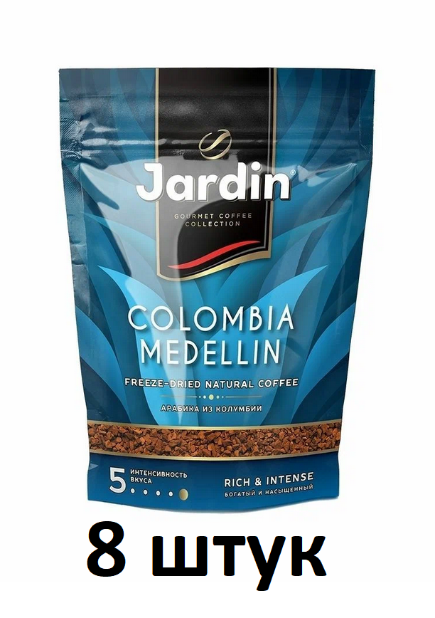 Jardin Кофе растворимый colombia medelin, 150 г, 8 уп.
