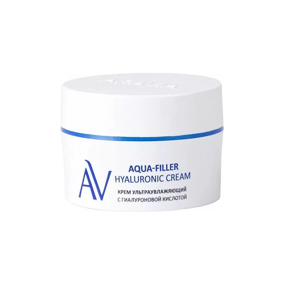 Aravia Крем ультраувлажняющий с гиалуроновой кислотой Laboratories Aqua-Filler Hyaluronic Cream 50мл