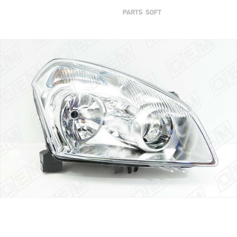 Фара правая Nissan Qashqai 1 j10 2006-2010, галоге от официального дистрибьютора, OEM, артикул OEM0232FR
