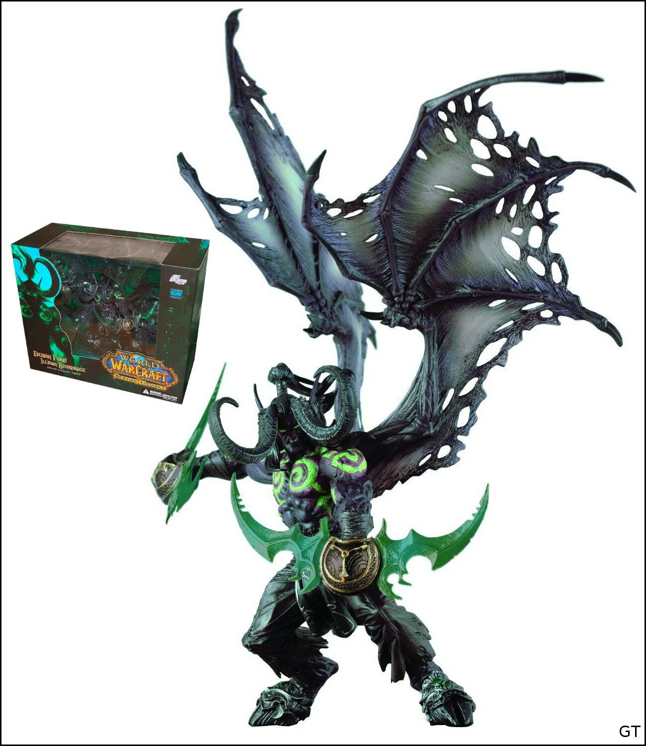 Фигурка Варкрафт Иллидан Ярость Бури / Warcraft Demon Form Illidan Stormrage (20см)
