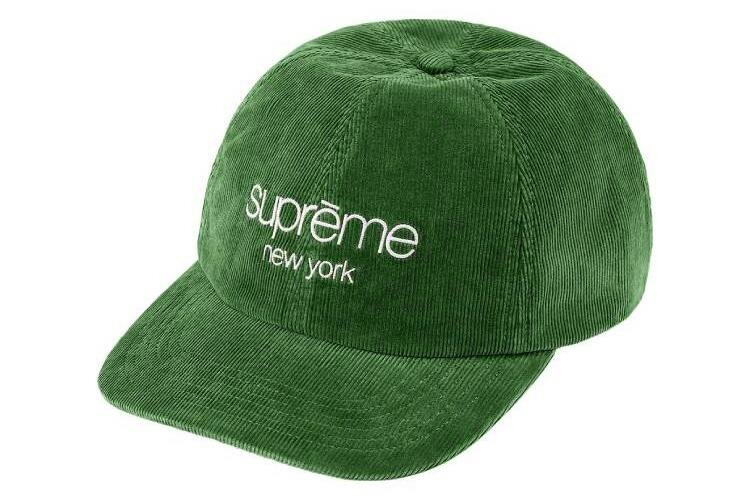 Бейсболка Supreme Supreme GORE TEX Corduroy Classic Logo 6 Panel для мужчин