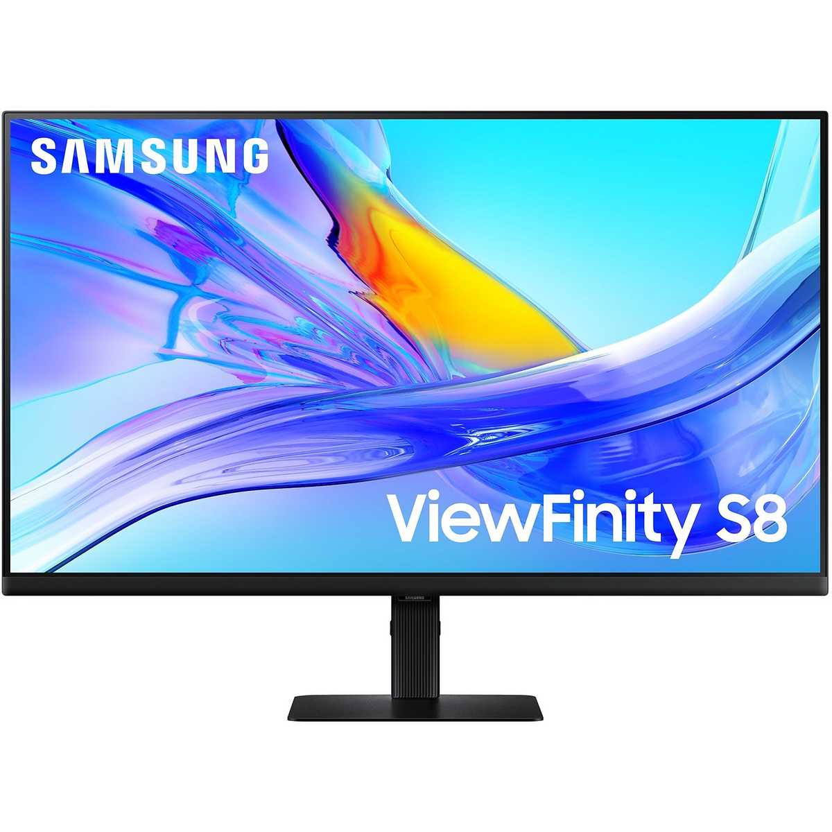 Монитор 32" SAMSUNG S32D804UAI ViewFinity S8 S80UD UHD уц-2 VA, 3840x2160, 60Hz, 5ms, 350сd/m, 3000:1, HDR10 | HDMI(2.0), DP(1.2), Type-C(PD-90W), 3xUSB3.0, RJ45 | HAS, Pivot, Swivel, InPSU, Vesa 100, Black