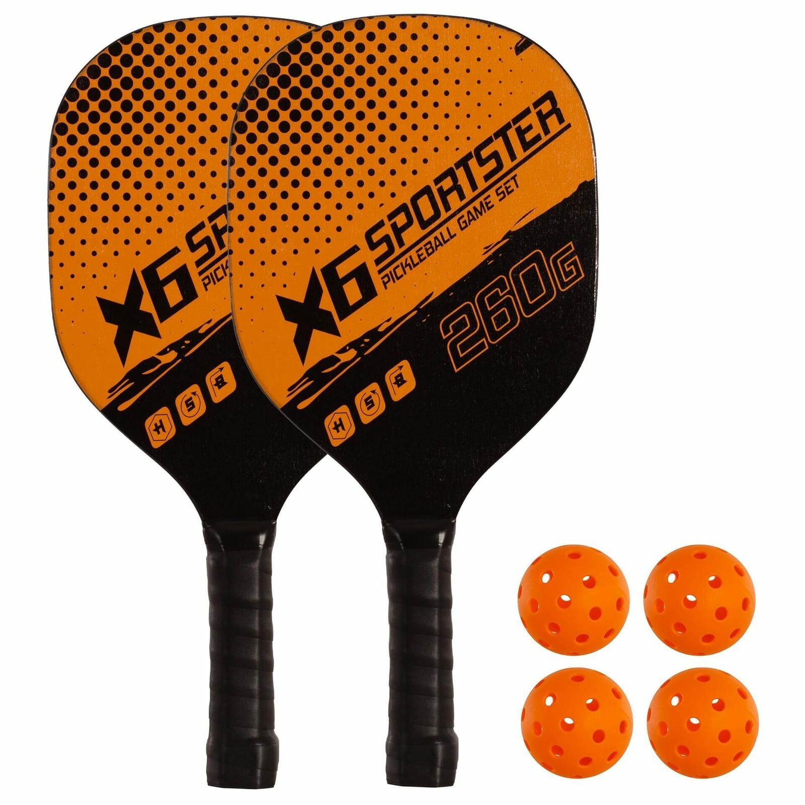 DECATHLON набор для пиклбола Decathlon softee 2514, оранжевый