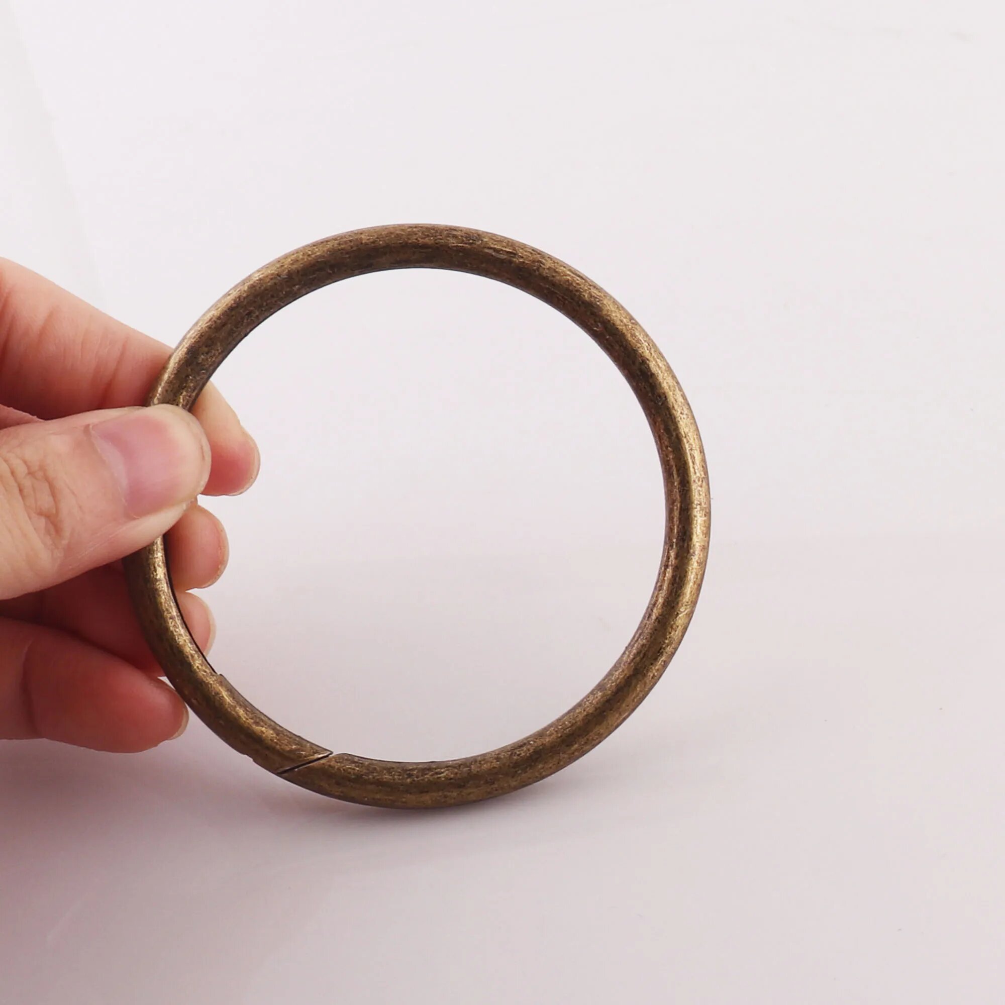 Кольца декоративные металлические, ANTIQUE BRONZE, 60 мм, 4 шт.
