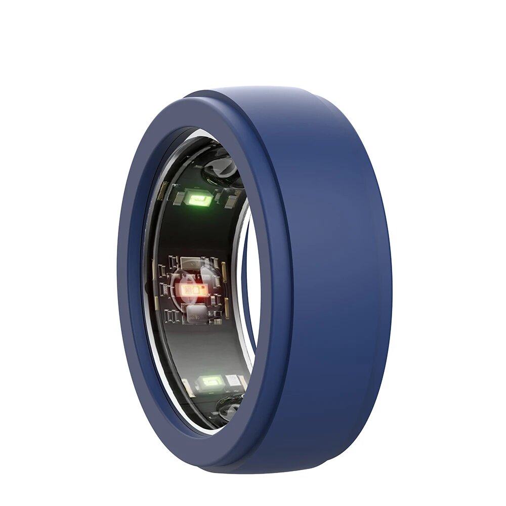 Силиконовый чехол Mptionx для Samsung Galaxy Ring Темно-синий, M(10-13), Blue