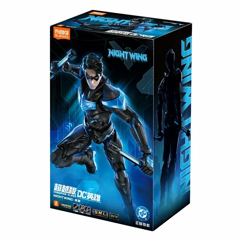 Фигурка Blokees Nightwing, цвет Nightwing