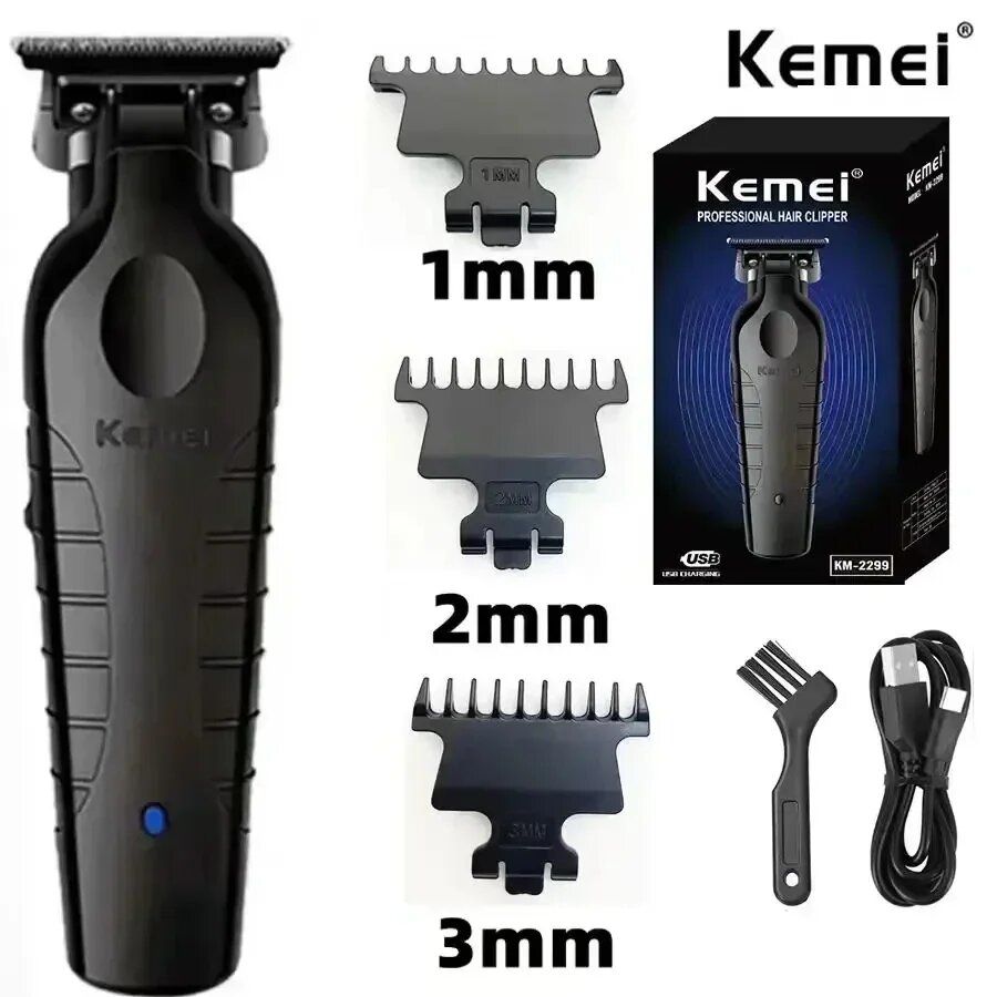 Беспроводная машинка для стрижки Kemei KM-2299, цвет KM-2299