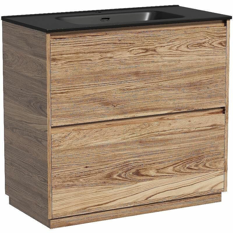 Тумба с раковиной Sancos Libra Floor 90 дуб чарльстон раковина Element 91 CN7002MB