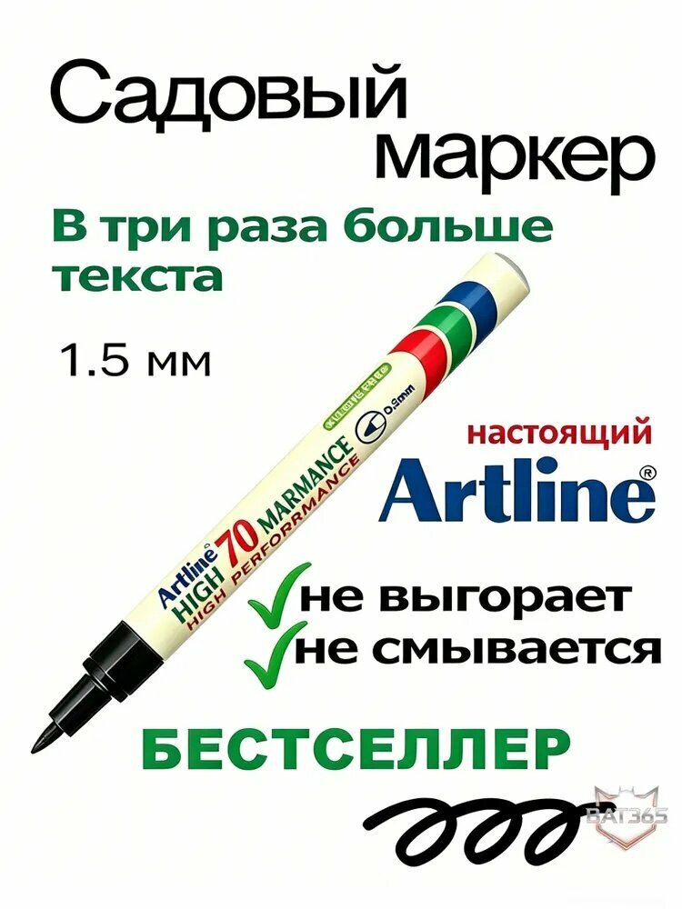 Набор маркеров Спиртовой, толщина: 1.5 ммдля каллиграфии, для флипчарта