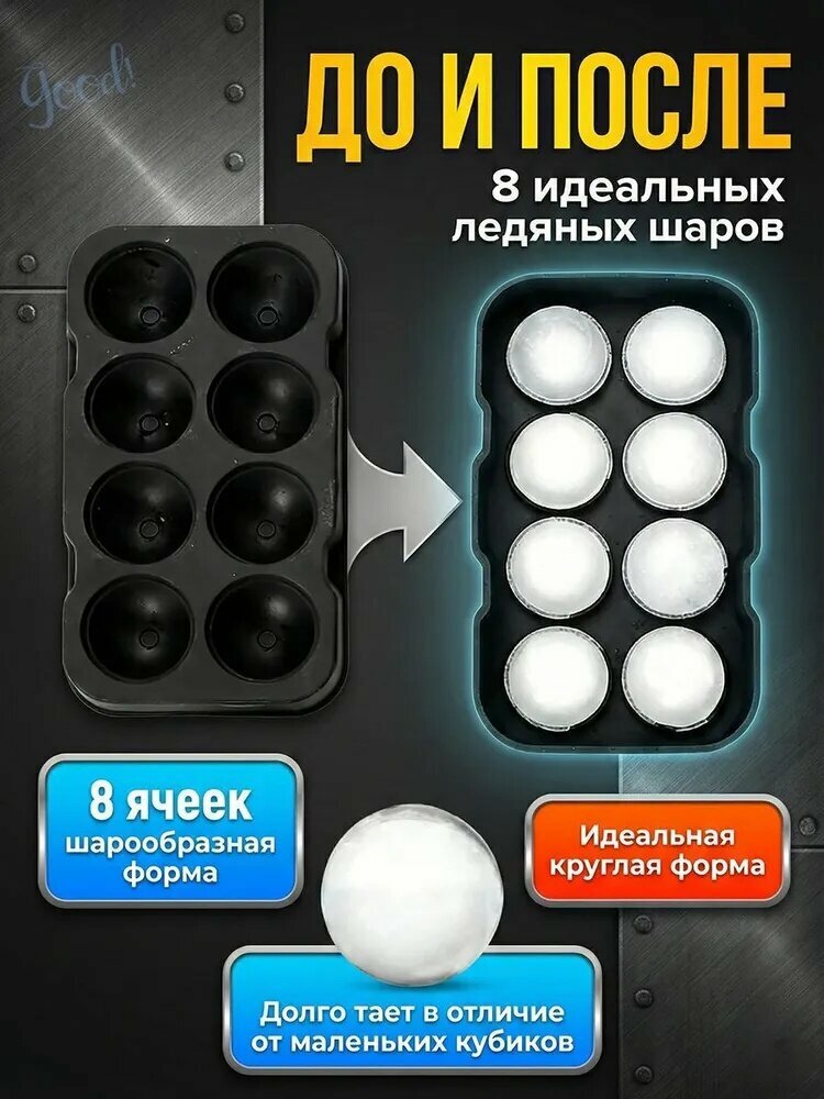 Форма для льда, 1 шт — фото 1