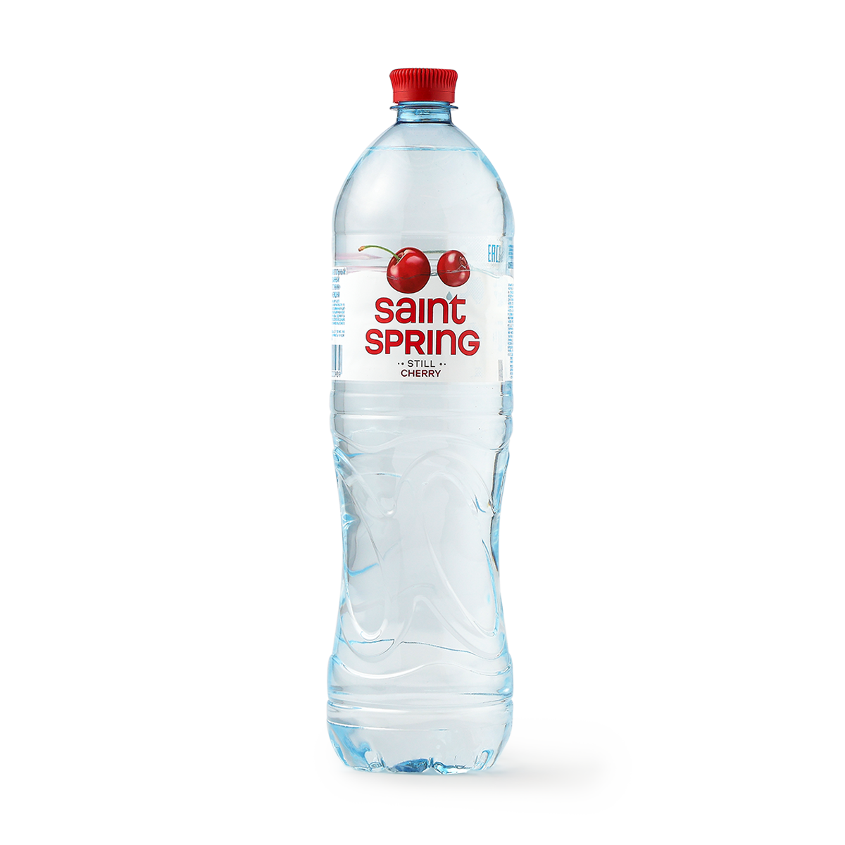 Вода "Святой Источник" со вкусом вишни, негазированная, 1,5 л