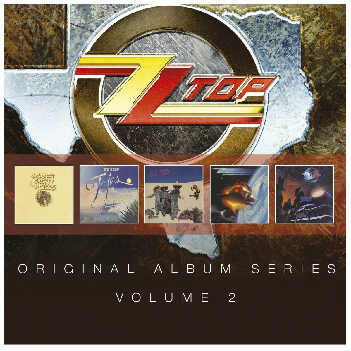 ZZ Top - Original Album Series (5CD), Box Set 2016 Фирменный аудио диск