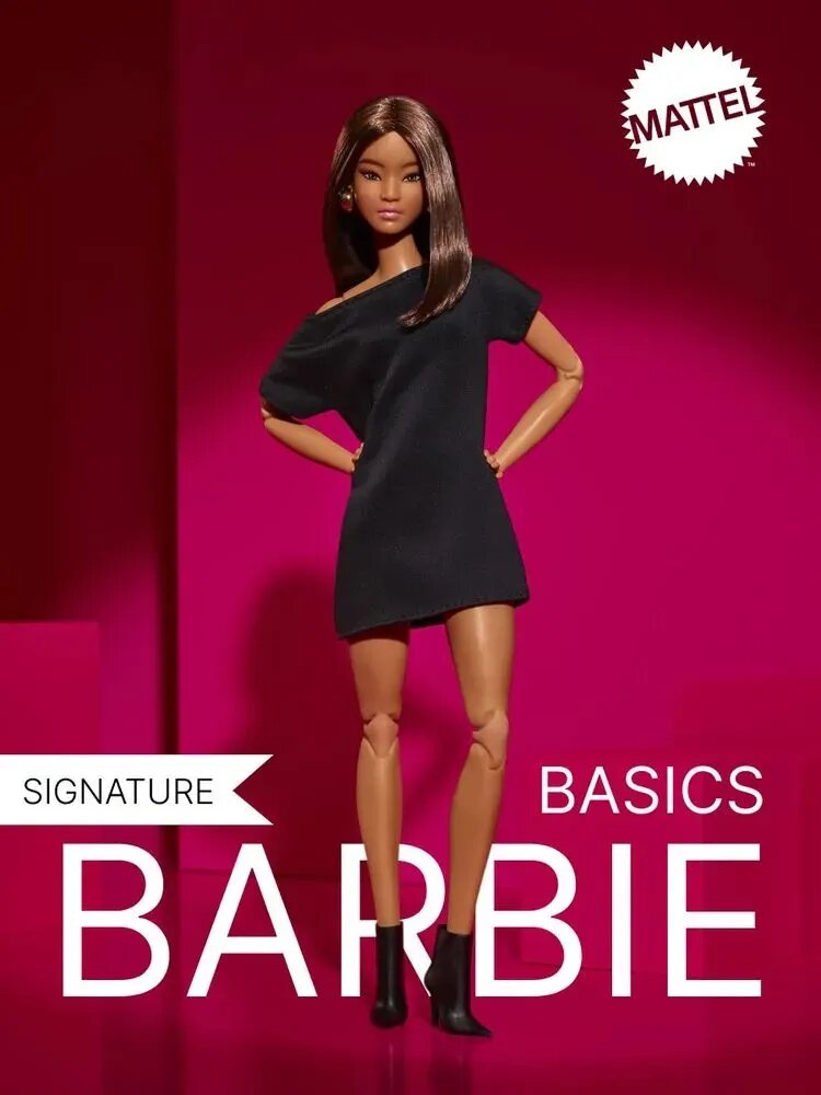 Кукла Barbie Signature Basics Шарнирная кукла Барби Модель 01, JBH72