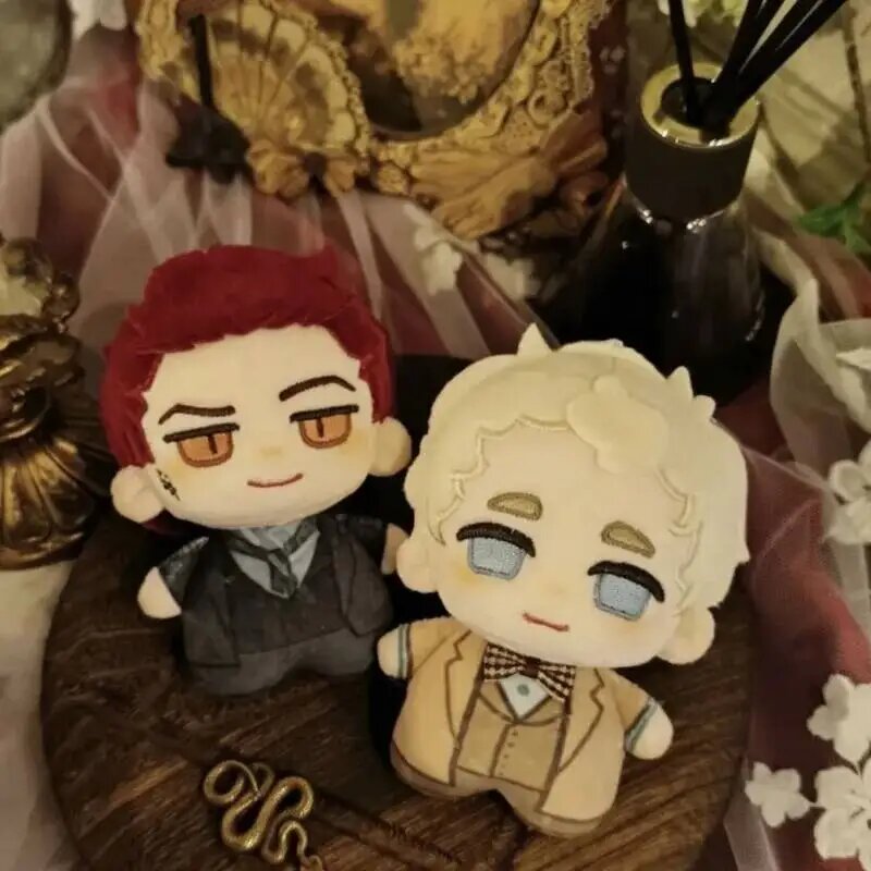 Плюшевые куклы-брелоки Good Omens Азирафал и Кроули Bandai 2pcs