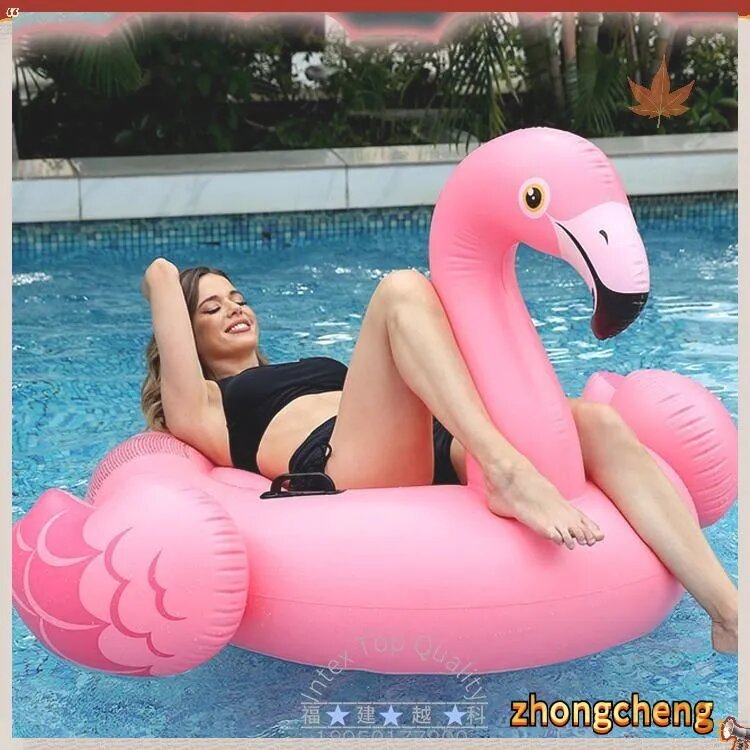 Надувной буксируемый круг Intex Flamingo, 178x135 см, для отдыха на воде, для детей и взрослых