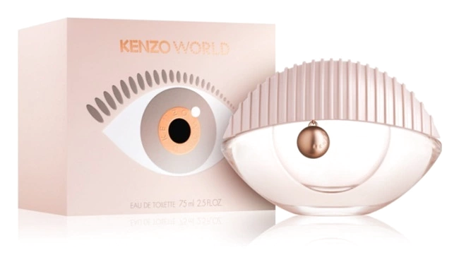 Парфюм Kenzo World Edt 75 мл женский - Кензо Ворлд туалетная вода розовые оттенки
