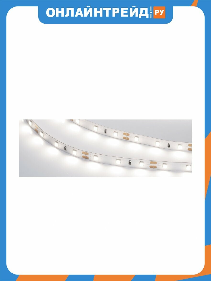 Светодиодная лента Arlight RT-A60-8mm 12V Day4000 4.8 W/m, IP20, 2835, 5m Открытый (Упаковка 5 метров)