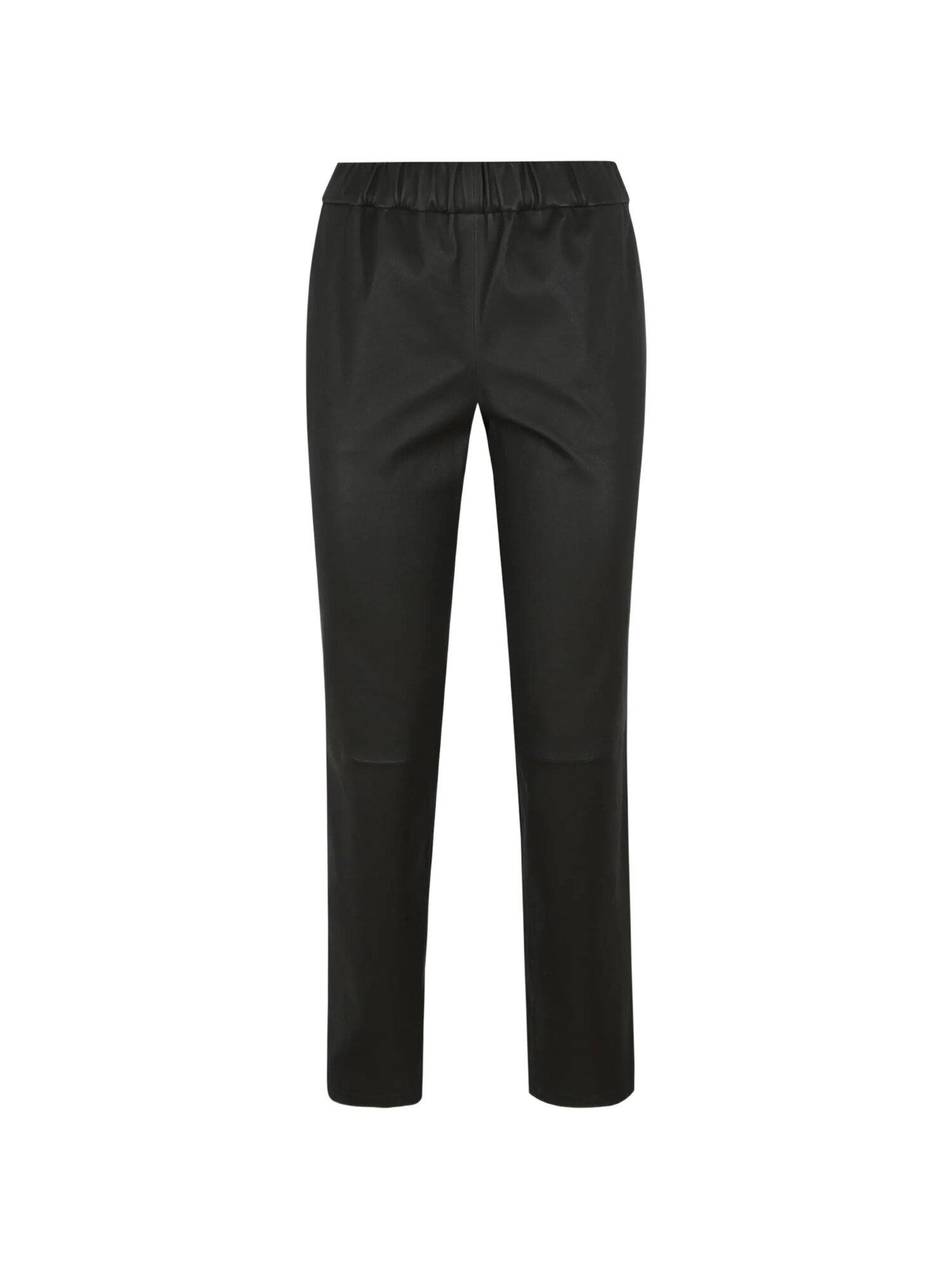 Брюки Elasticated-waist leather trousers