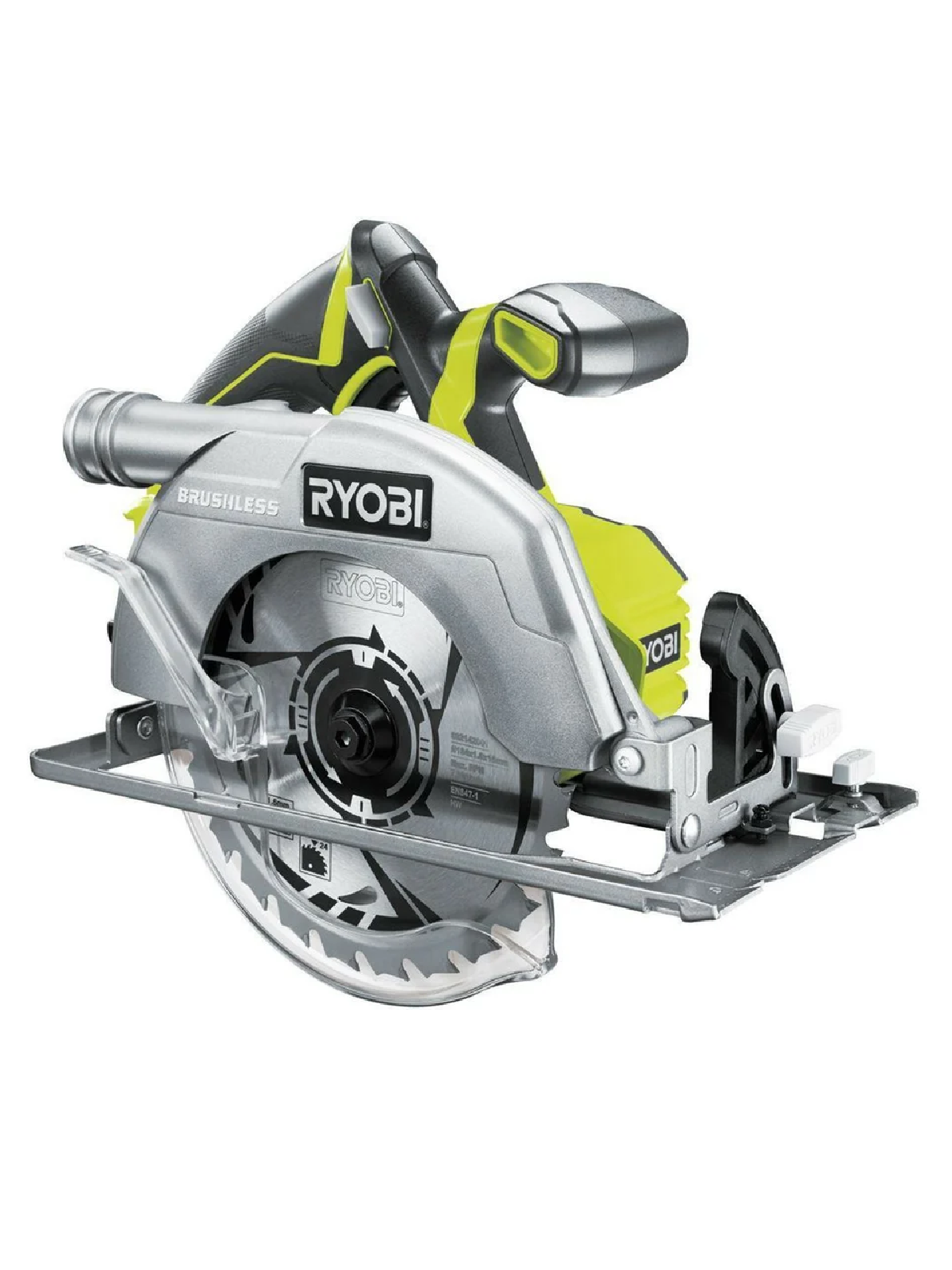 Пила циркулярная Ryobi R18CS7-0 5133002890 ONE+ бесщеточная без аккумулятора в комплекте