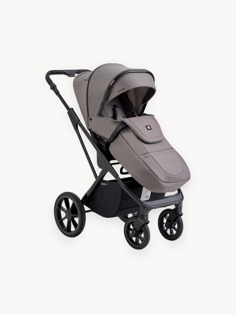 Детская коляска 2в1 Sweet Baby Massimo, цвет Grey (Серый), артикул производителя 427092