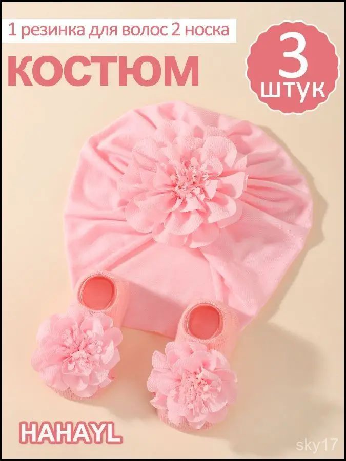 Шапка Весна-лето 2026 для девочек