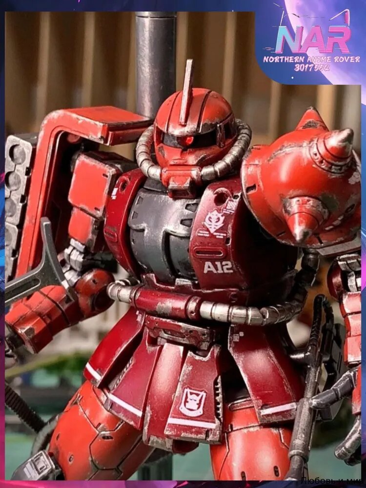Сборная Игрушечная фигурка модель HG 1:144 Gundam ZAKU, Сборная модель Гундама, бесплатная стент