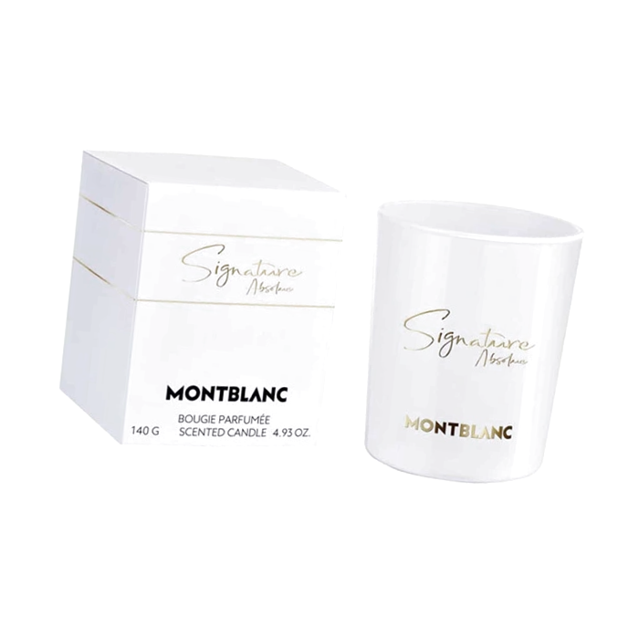 Montblanc Signature Absolue парфюмированная свеча 140 гр / Монблан Сигначе Абсолю