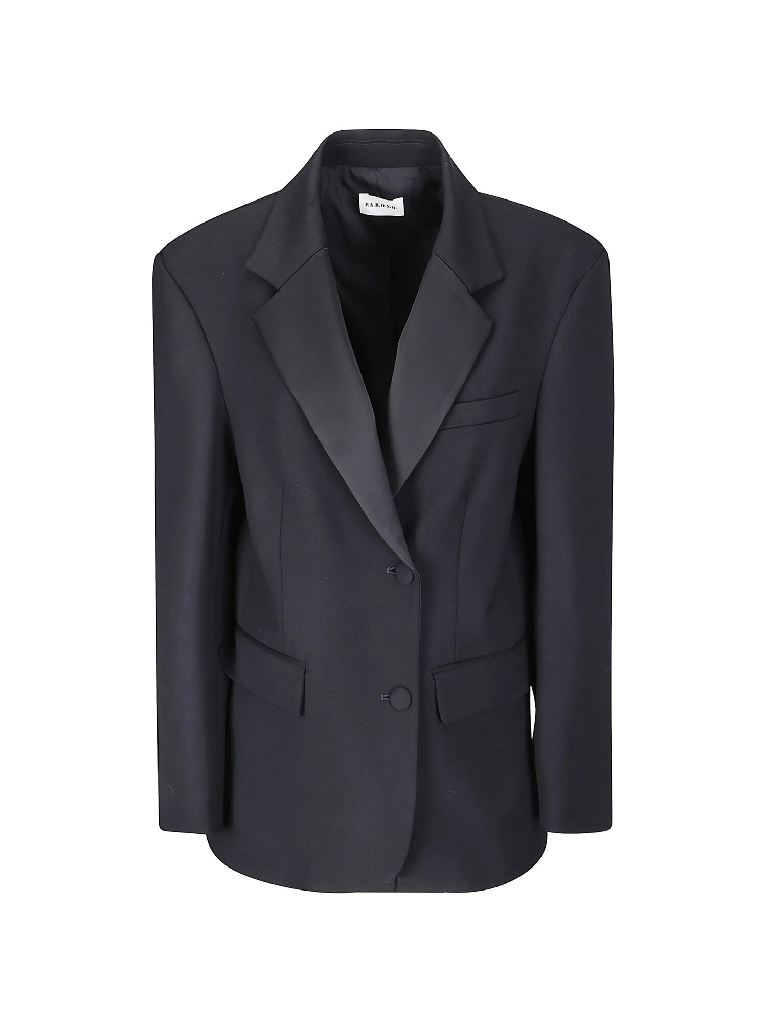 Пиджак Satin-lapel blazer