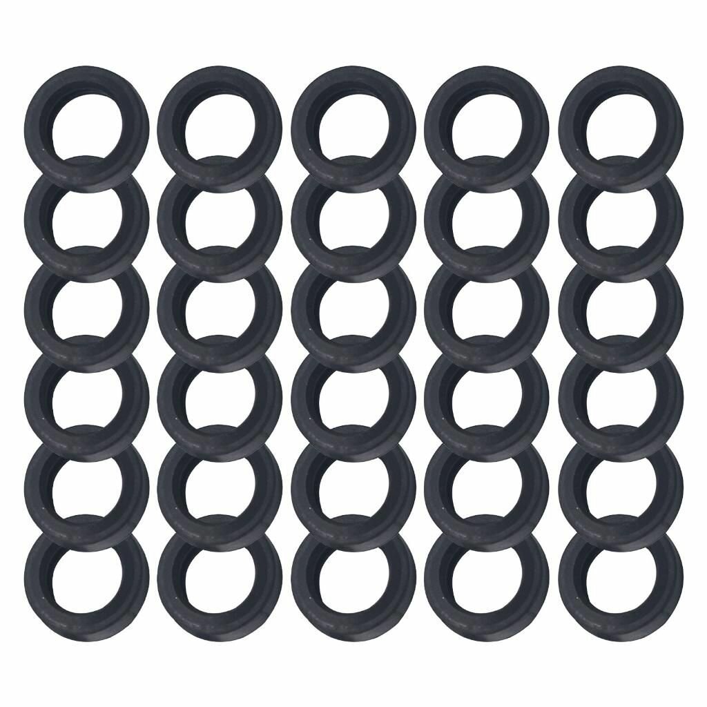 Кольца шайбы герметичные силиконовые прокладки 20/30шт для настенной плиты, - 30pcs