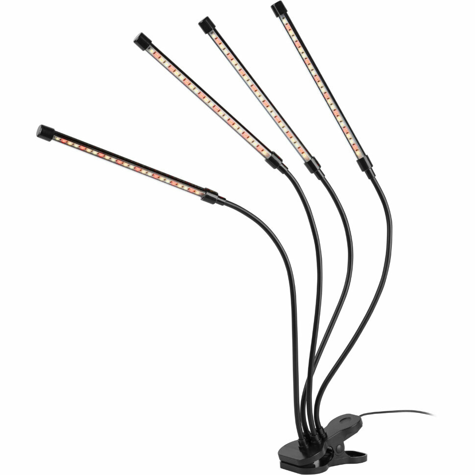 Фитосветильник для растений на прищепке ЭРА FITO-40W-АLED полного спектра, 2371877