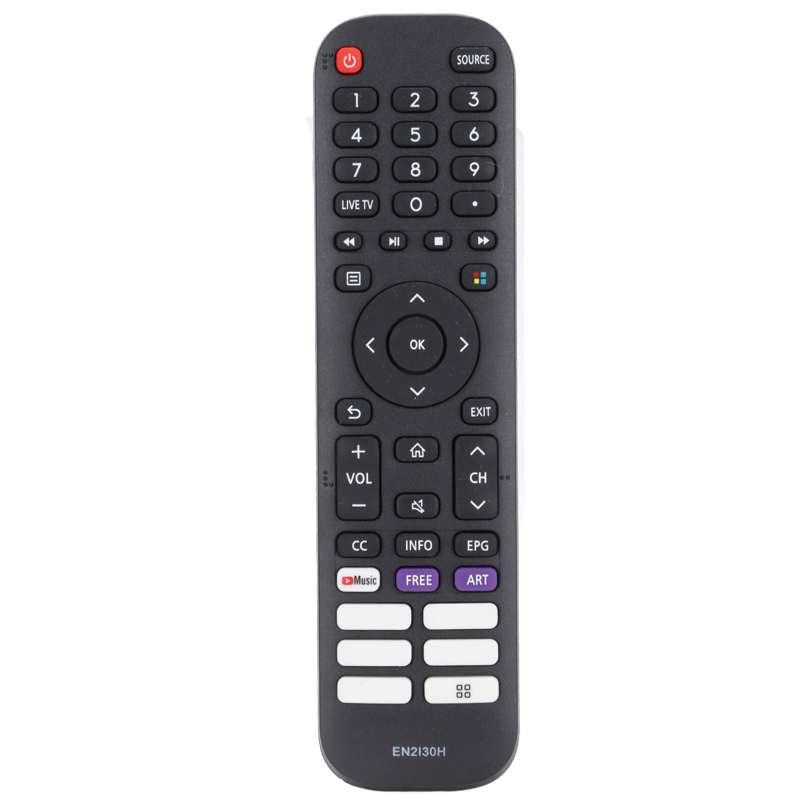 Пульт ДУ для ТВ Hisense 43H6G, 43V6G, 50A60G, 65H6G