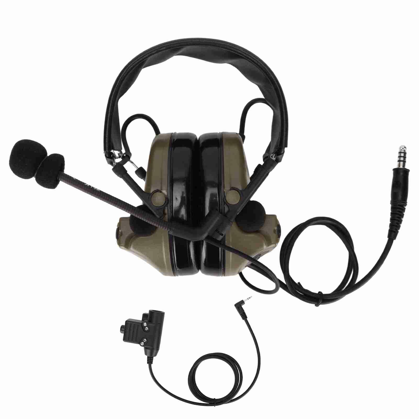 Военная гарнитура 7.1 мм для Motorola T5428 зеленый