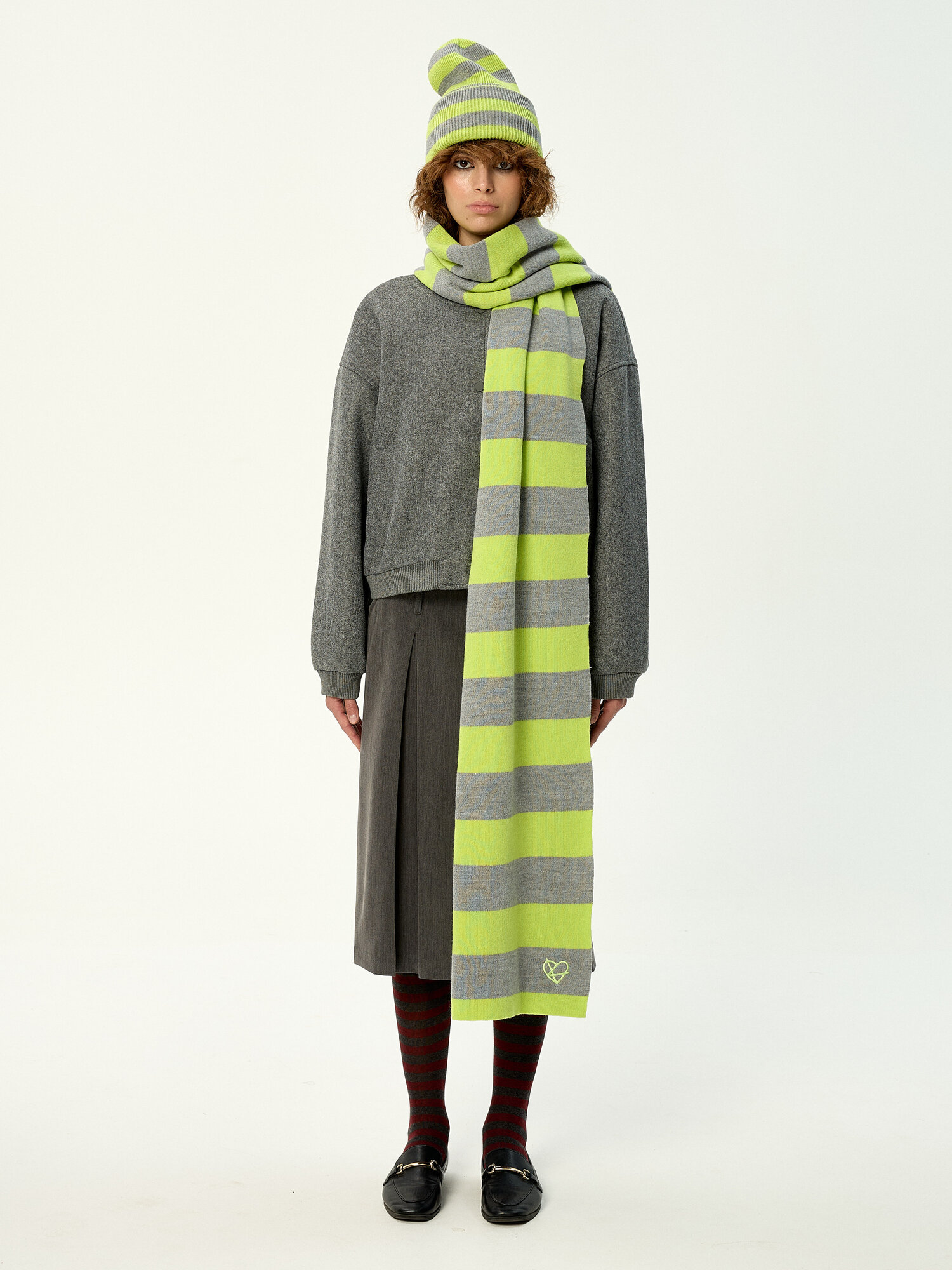 Шарф вязанный шарф