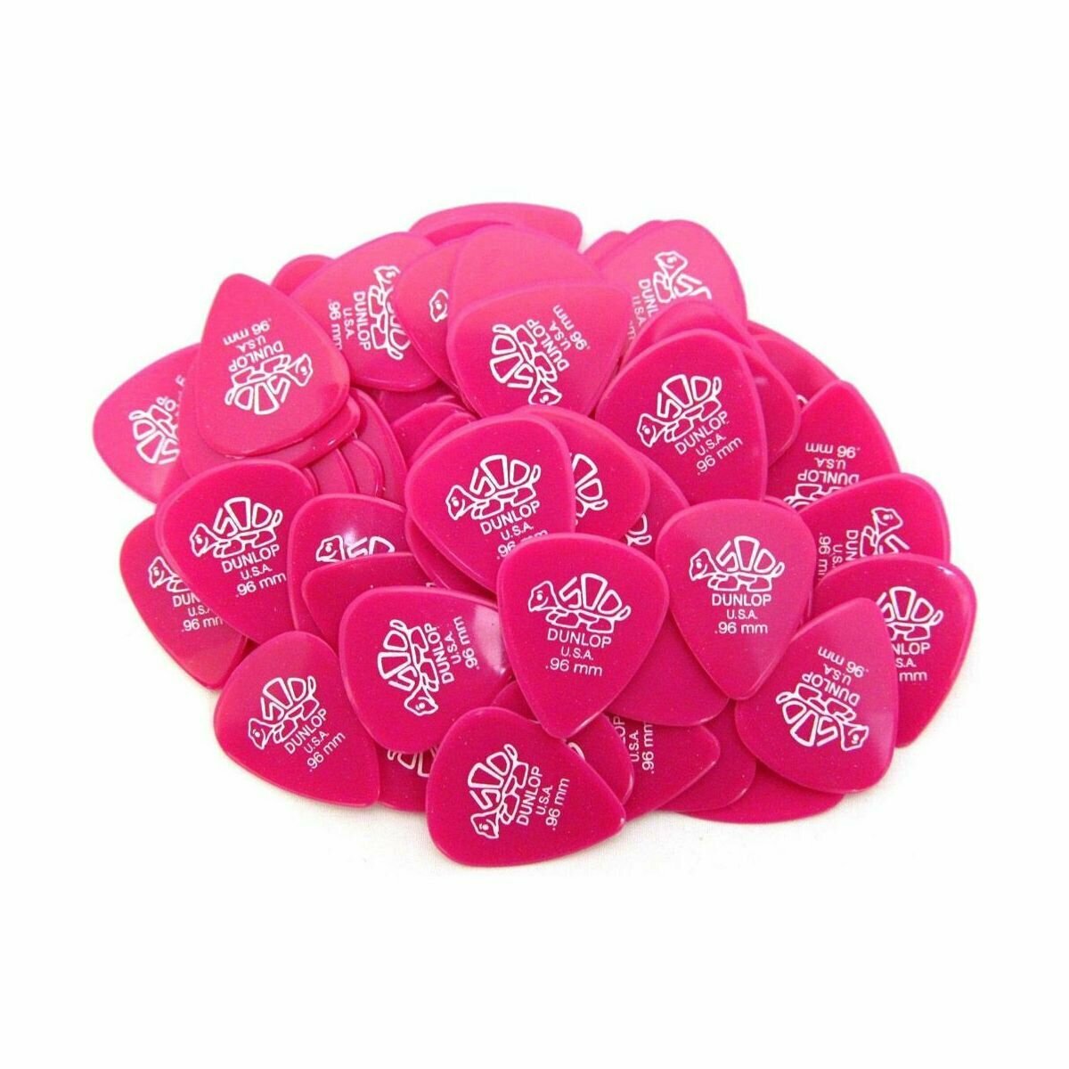 Медиаторы Dunlop 41R.96, пластик, сверхгладкая поверхность, 72 шт