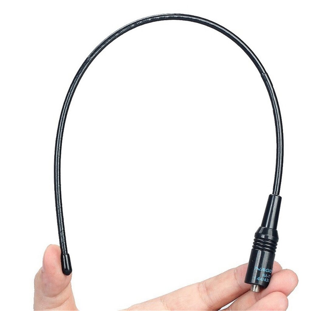 NA771 15-дюймовая Штыревая Антенна VHF/UHF (144/430 МГц) SMAFemale для Радио