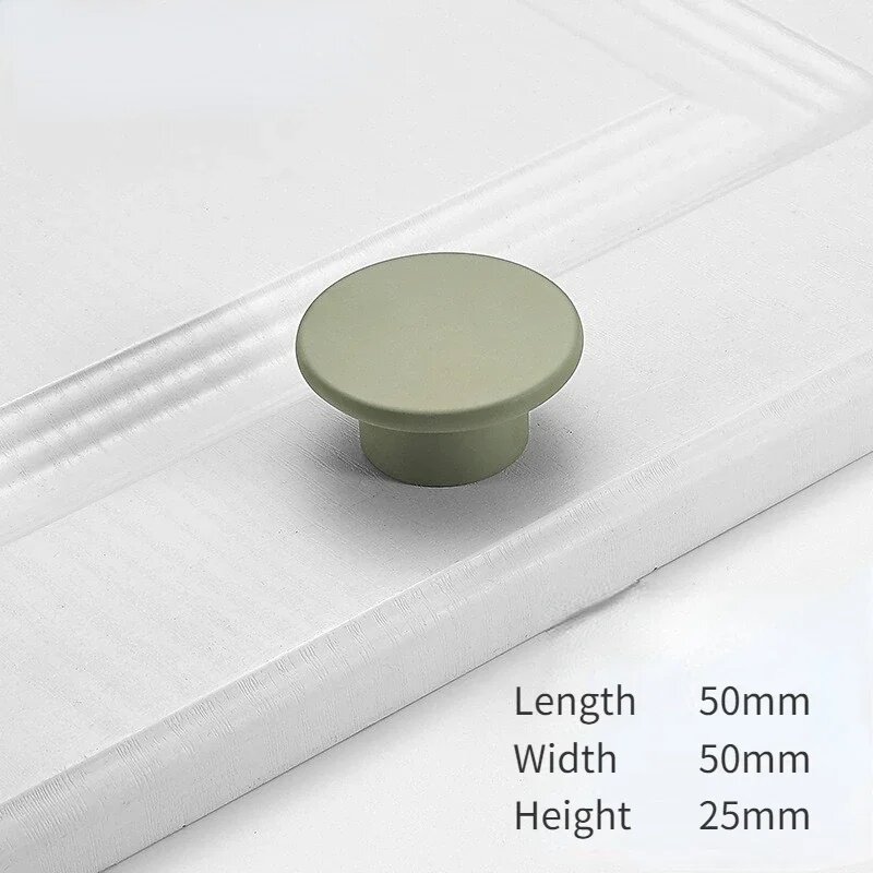 Ручка для шкафа MARUAT, 50x50x25 мм, Green A-16mm