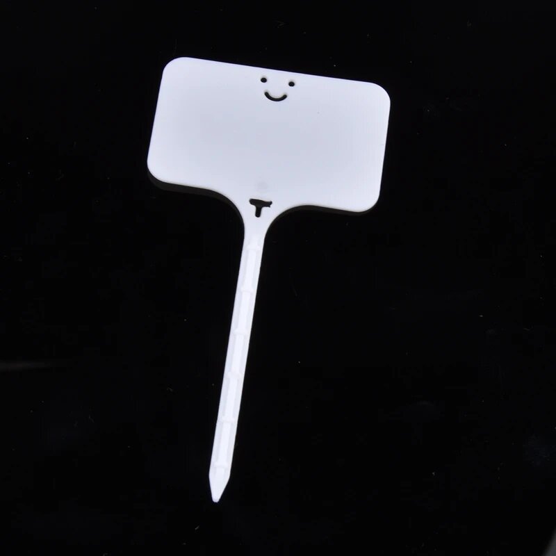 30 шт. пластиковые водонепроницаемые бирки для растений, садовые цветы, овощи в горшке, бонсай, сочная этикетка, Т-образная форма, детский маркер, табличка 49*96 мм