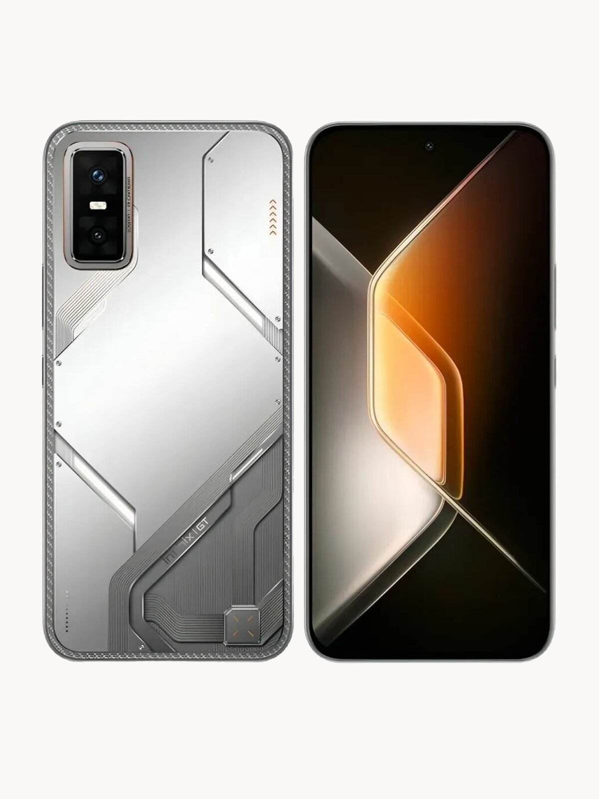 Смартфон INFINIX GT 30 PRO X6873, Ростест (ЕАС) 12/256GB, серебристый