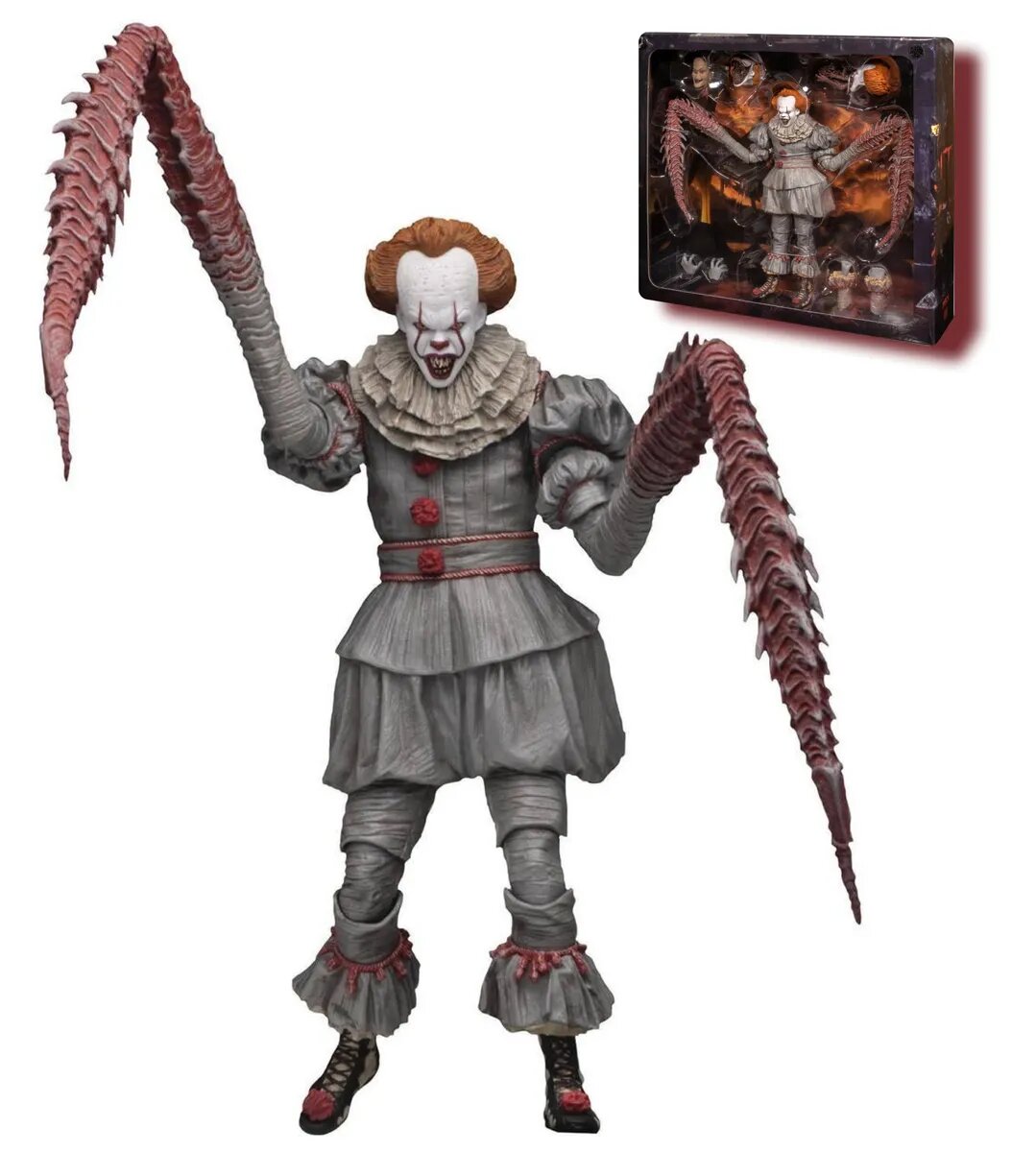 Фигурка Пеннивайз Оно / Pennywise IT Dancing Clown (18см, тех. упак)