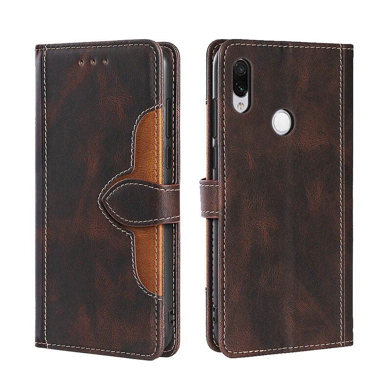 Чехол для Redmi Note 8 Pro, кожаный чехол-флип для Xiaomi Redmi Note 8, защитный чехол для Note 8T, двусторонняя защита