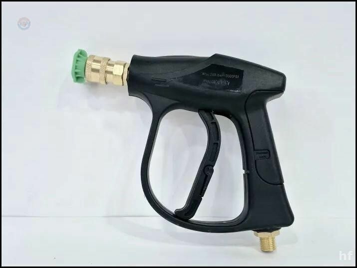 Пистолет для минимойки с быстросъёмом M14 и адаптером под рапид, мощный аксессуар для мойки высокого давления, автомойки и уборки двора